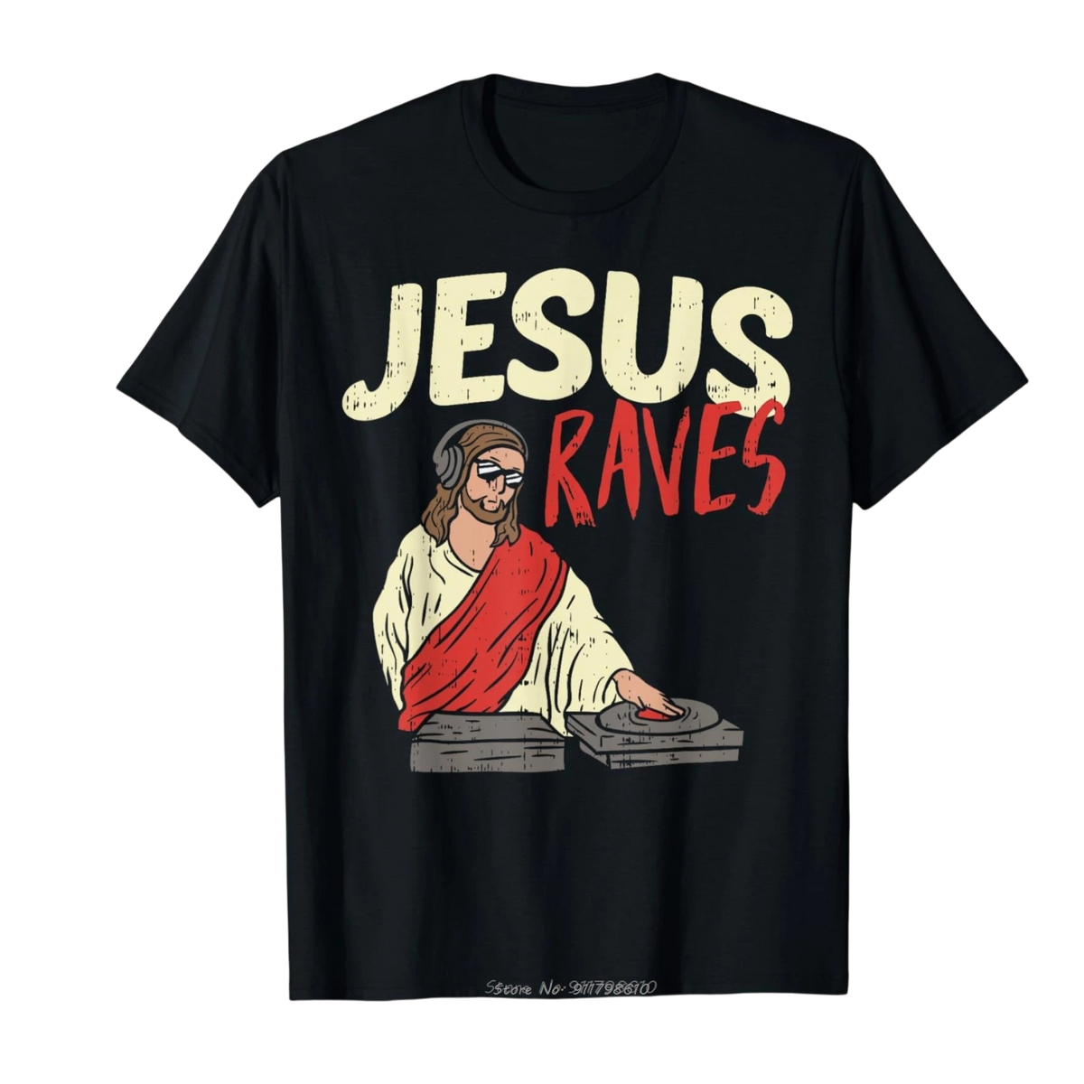 Jesus Raves EDM Festival T-Shirt – Venga Store
